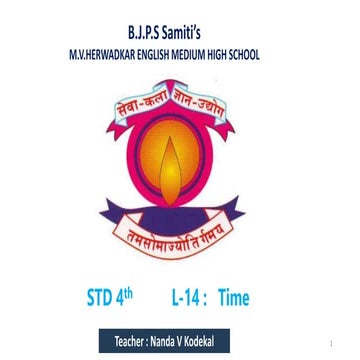 Std -4; Ch 14_TIME.pptx