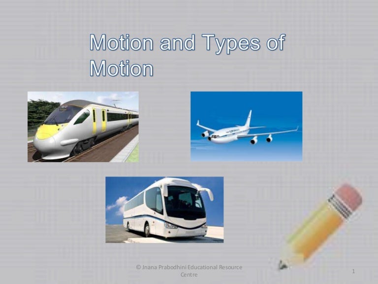 Motion and Types of motion