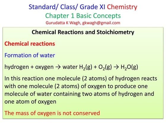 Types of chemical reactions | PPTX | Chemistry | Science