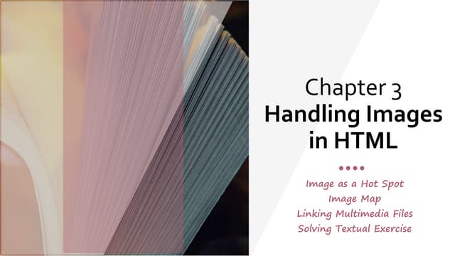 Std 10 Computer Chapter 3 Handling Images In Html Part 2 Pptx Web 7629