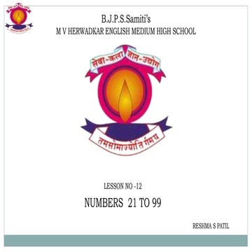 Std 1,sub-Maths,lesson -12,Numbers 21-99,2022-23.pptx