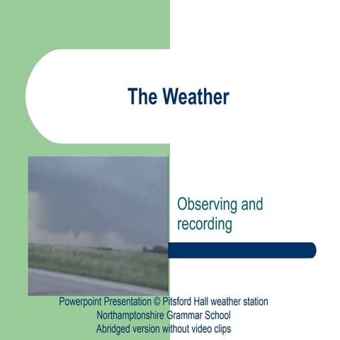 Std 7 weather and climate | PPT