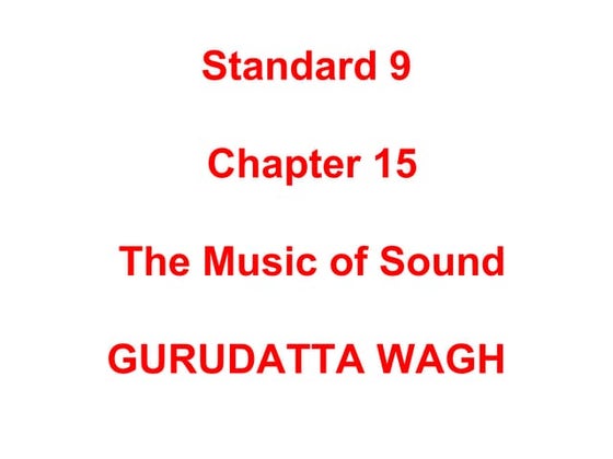 Sound (Physics) - Grade 7 | PPT | Digital Audio | Computer Software and ...