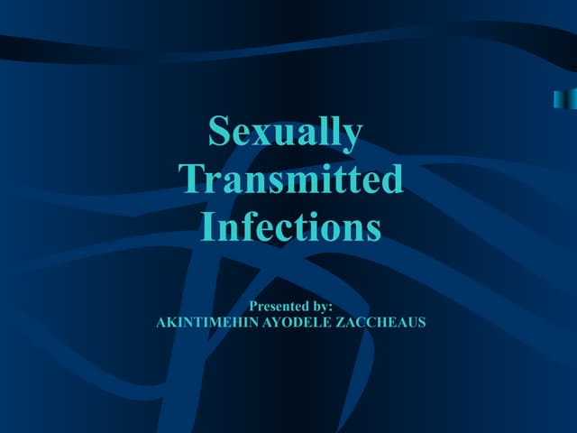 Sexual Transmitted Disease | PPTX