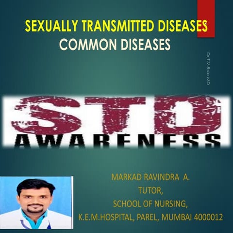 SEXUALLY TRANSMITTED DISEASES for students nurse | PPT