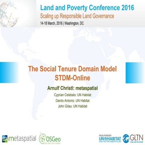 STDM Online for Land Administration | ODP | Internet | Computing