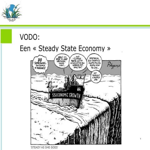 Werkplatform Rechtvaardige transitie - Steady state economy | PPT