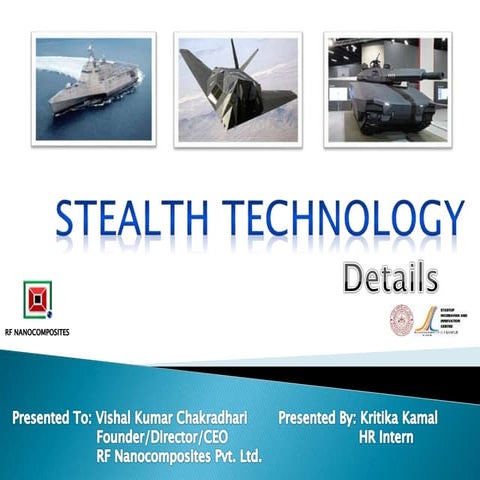 Stealth Technology Details and Market Report | PPT