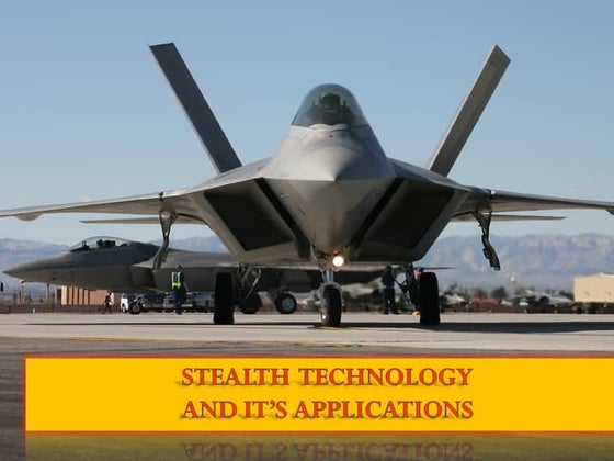 Stealth fighter | PPT