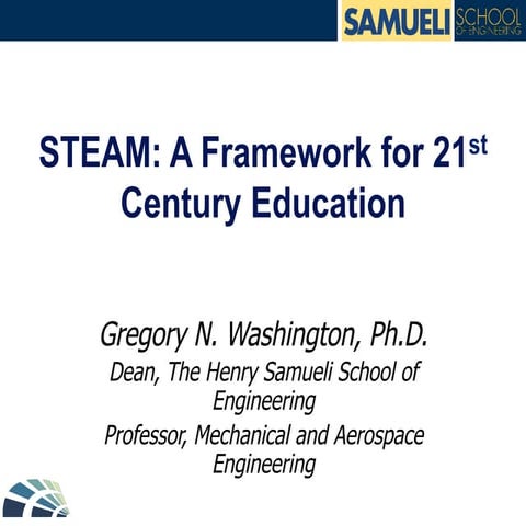 STEAM: A Framework for 21st Century Education | PDF