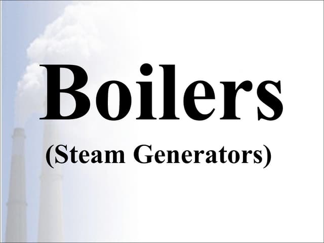 Boiler Drum And Its Internals | PPT