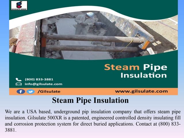 Buried pipe insulation | PPTX