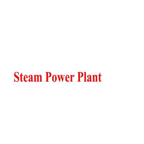 Steam plan | PPTX