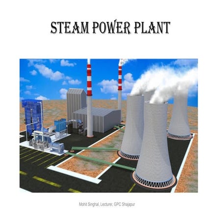 Steam power plant | PDF