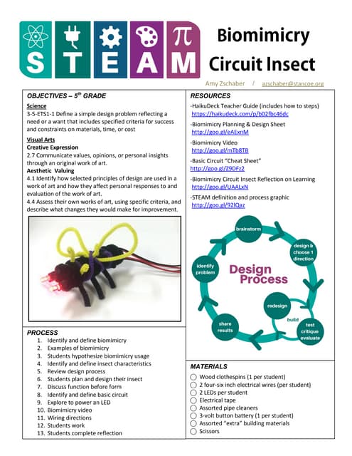 Biomimicry circuit insect reflection on learning | PDF