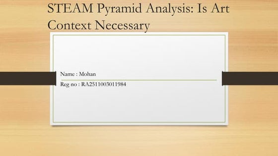 STEAM PYRAMID ANALYSIS-.pptx