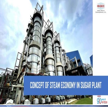 Steam saving IDEA FOR SUGAR INDUSTRY EQUIPMENTS | PPTX