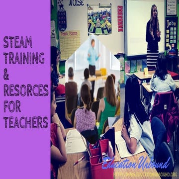 STEAM Training and Resources for Teacher | PDF
