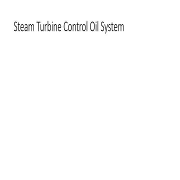 Steam Turbine Control oil system .pptx