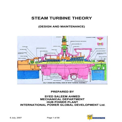 Steam Turbine Theory, Design, & Maintenance.pdf