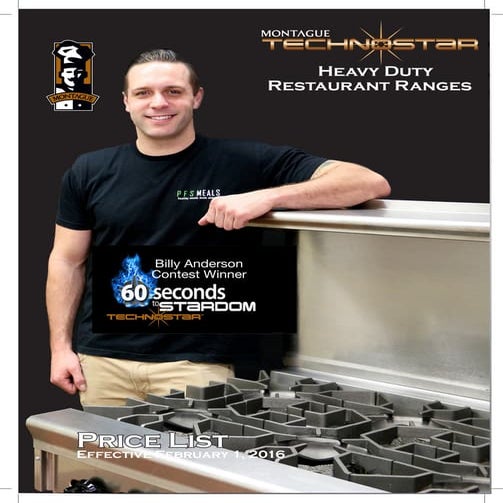 Technostar Heavy Duty Restaurant Range and Restaurant Series Fryer | PDF