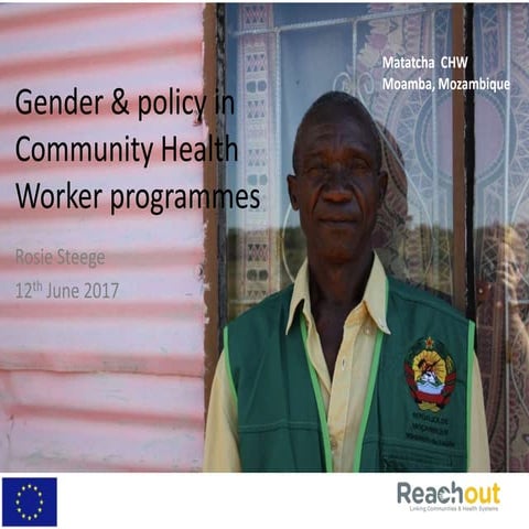 The importance of gender transformative policies for CHW programmes | PPTX