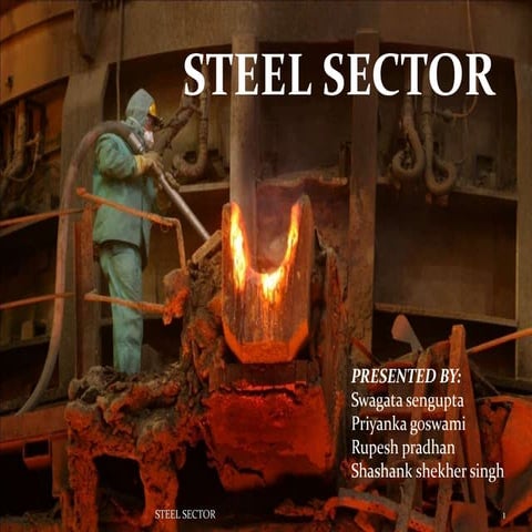 Steel industry-in-india-2013-report | PDF