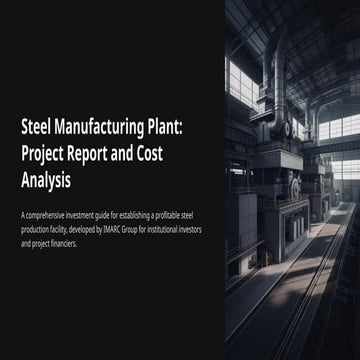 Steel Plant Layout: Civil Engineering perspective | PDF