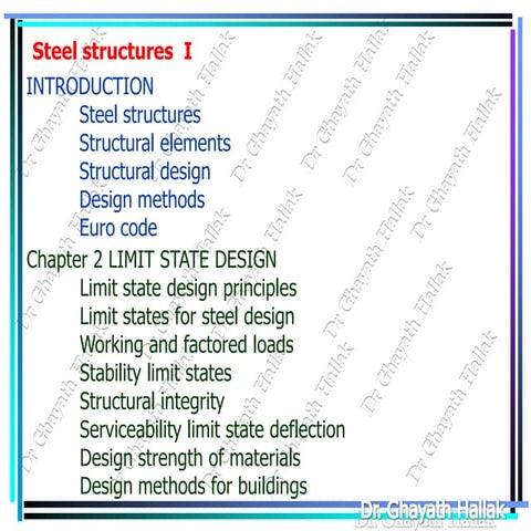 steel structures and types of steel and design | PDF