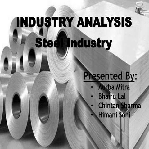 Steel industry | PPT