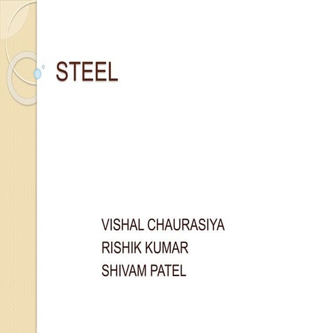 Steel | PPTX