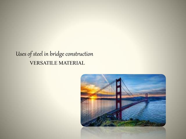 Bridge construction methodology | PDF