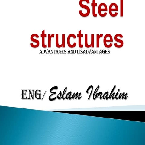 Steel structure | PPTX