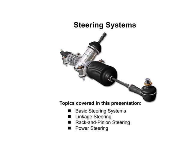 Steering geometry 8 | PPTX