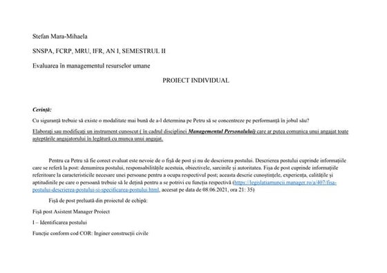 Lucrare curs ssm 2020 | DOCX