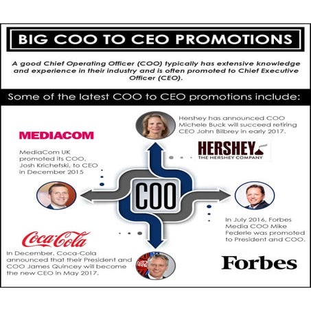Big COO to CEO Promotions | PDF