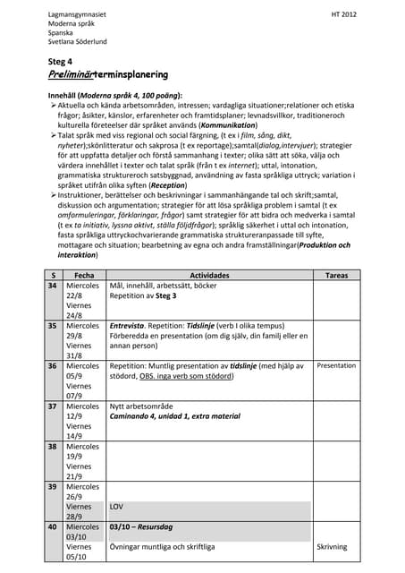 Planering v 8-13 åk 9 | DOCX