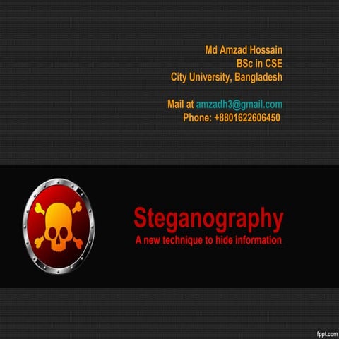 Steganography | PPT