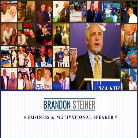 Brandon Steiner: Speaker | PDF