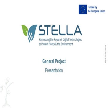 STELLA Project Presentation - HARNESSING THE POWER OF DIGITAL ...