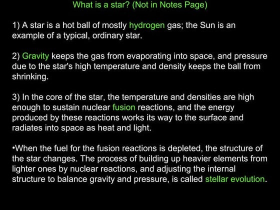 The Life Cycle of a Star PowerPoint | PPT | Space and Astronomy | Science