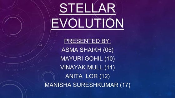 The Life Cycle of a Star PowerPoint | PPT | Space and Astronomy | Science