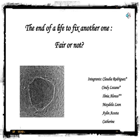 Stem Cells Project | PPT