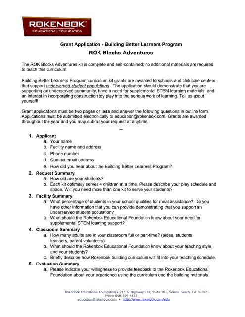 ROK Blocks Robot | PDF