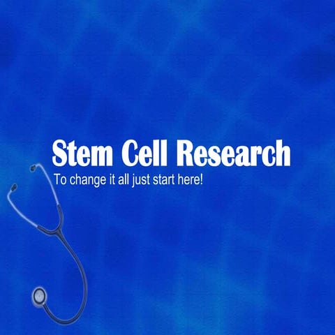 Stem Cell Research | DOCX