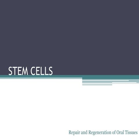 Stem cells | PPTX