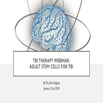 Stem Cells for Traumatic Brain Injury | PDF