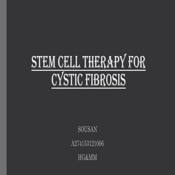STEM CELL THERAPY FOR CYSTIC FIBROSIS, research updates.pdf