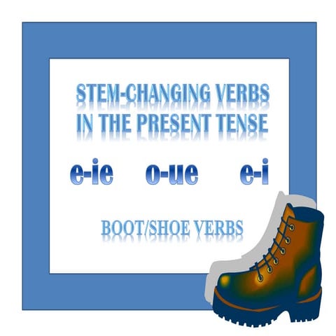 Stem change verbs | PPT