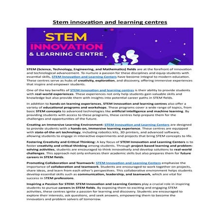 Stem innovation and learning centres.pdf